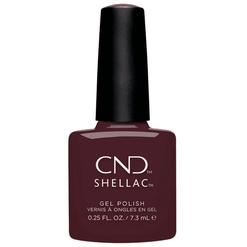 "Black Cherry Nails”: Uñas sofisticadas en tono cereza negra