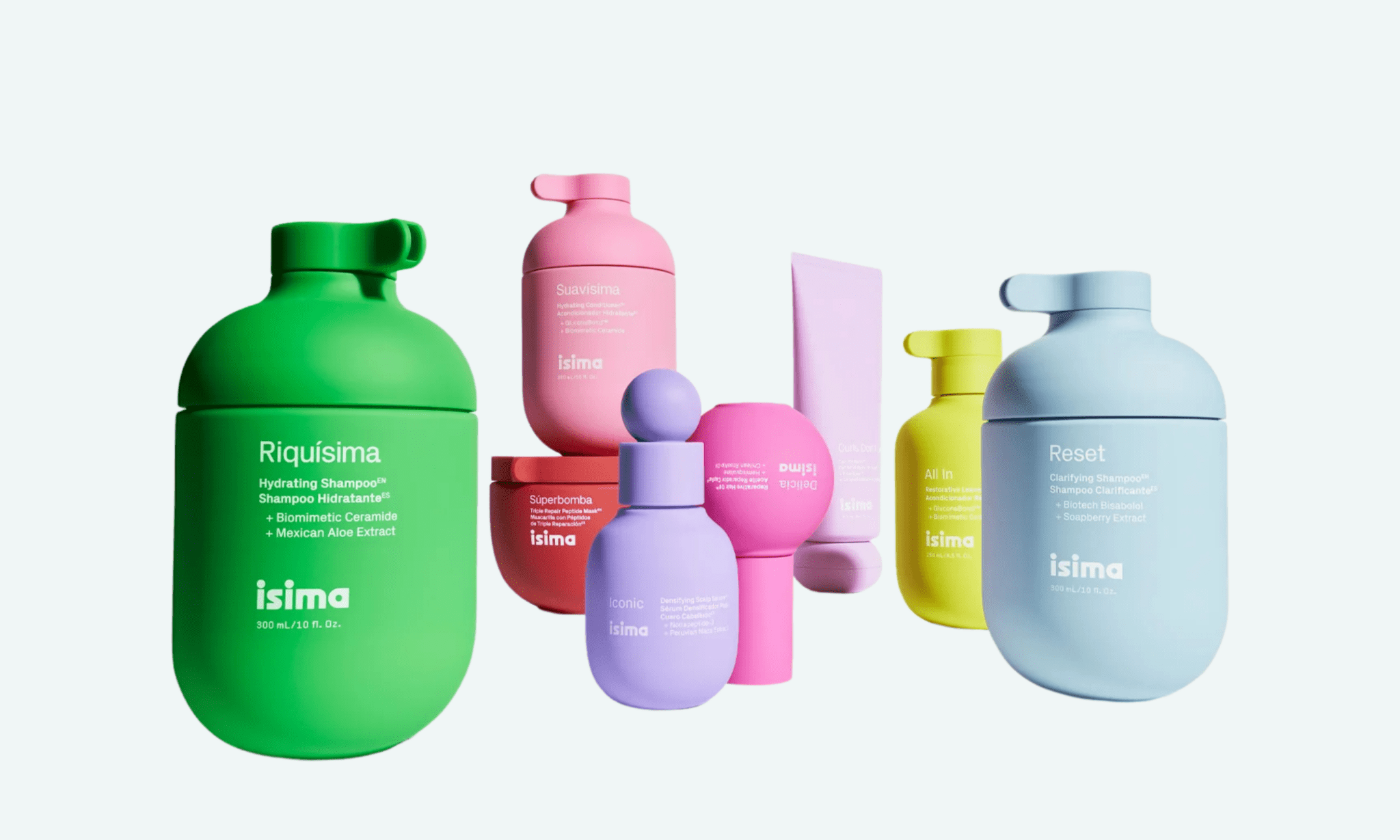 Conoce todos los productos de Isima, la línea capilar de Shakira